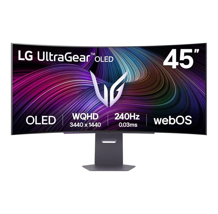 45" LG UltraGear 45GX90SA-B - 3440x1440 (UWQHD) - 240Hz - OLED - 65W USB-C