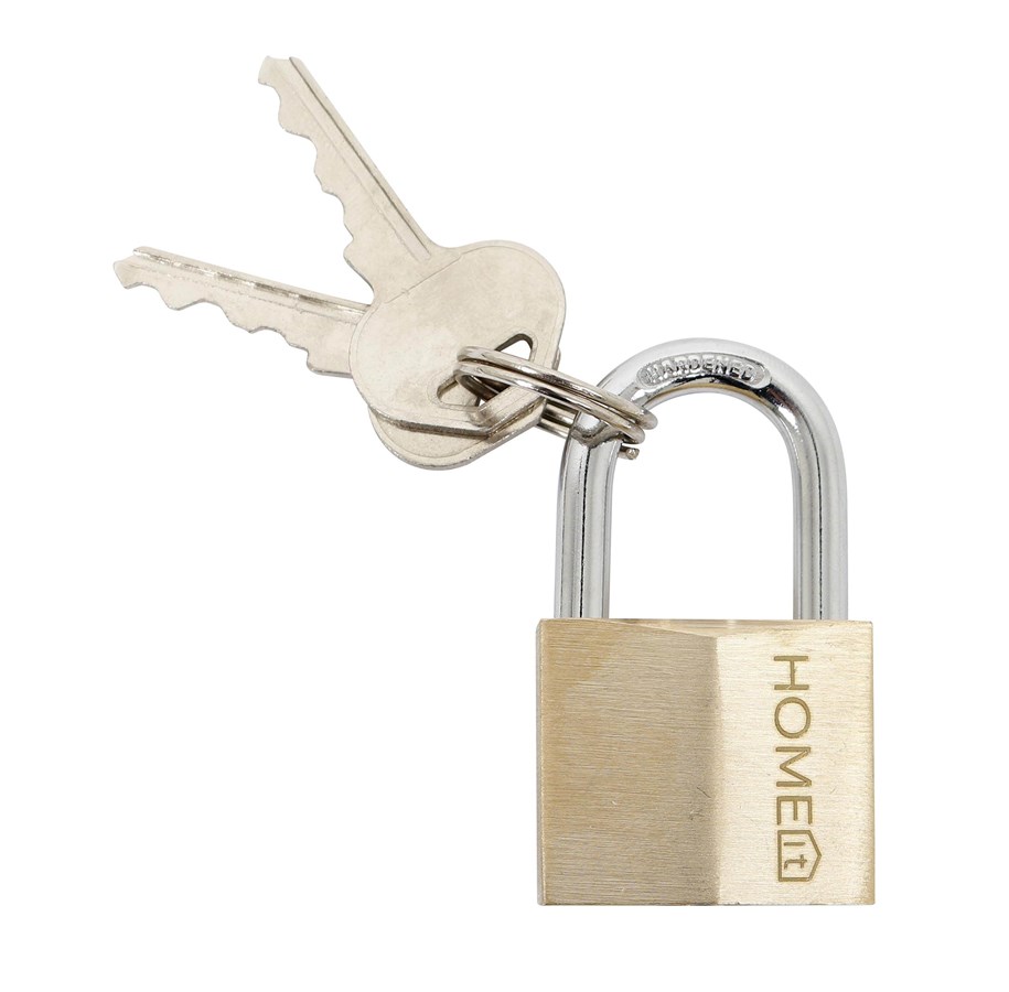 Home>it Brass padlock - 30 mm. | Billig