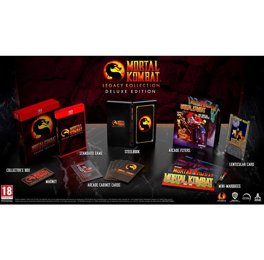 Mortal Kombat: Legacy Kollection (Deluxe Edition) - Nintendo Switch 2 ...