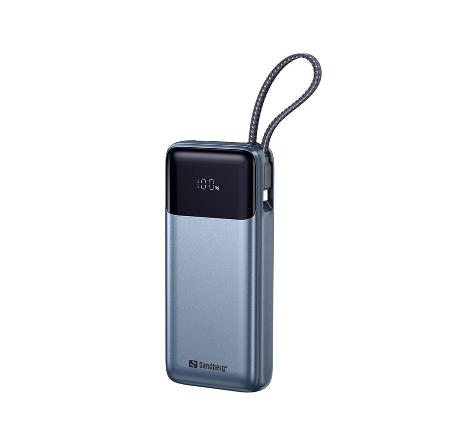 Sandberg All-in1 Powerbank 20000 PD67W - 20000 mAh | På lager | Billig