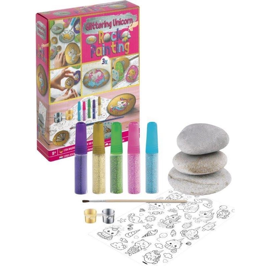 Hobby Mate Stone painting. Hobby kit. UNICORN | Billig